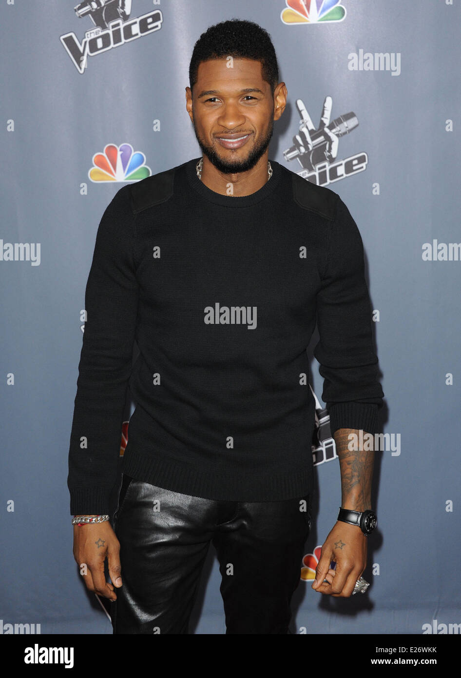 NBC's "The Voice" Season 4 - Arrivals Featuring: USHER Where: Los ...