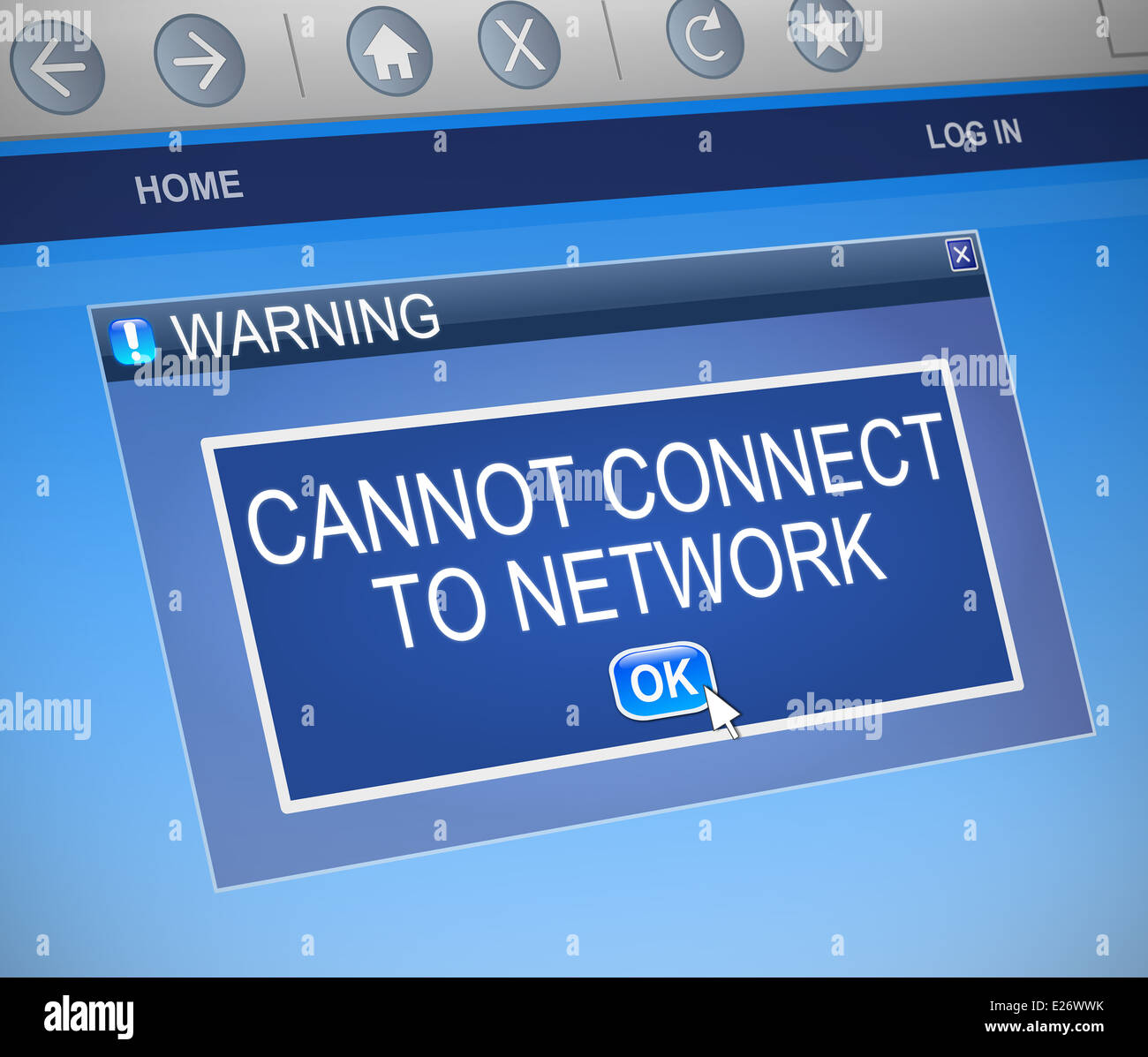 System cannot connect hi-res stock photography and images - Alamy