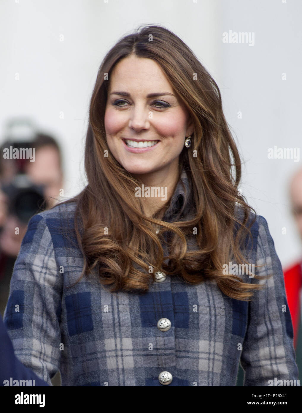 The Duke and Duchess of Cambridge visit the Donald Dewar Leisure Centre ...