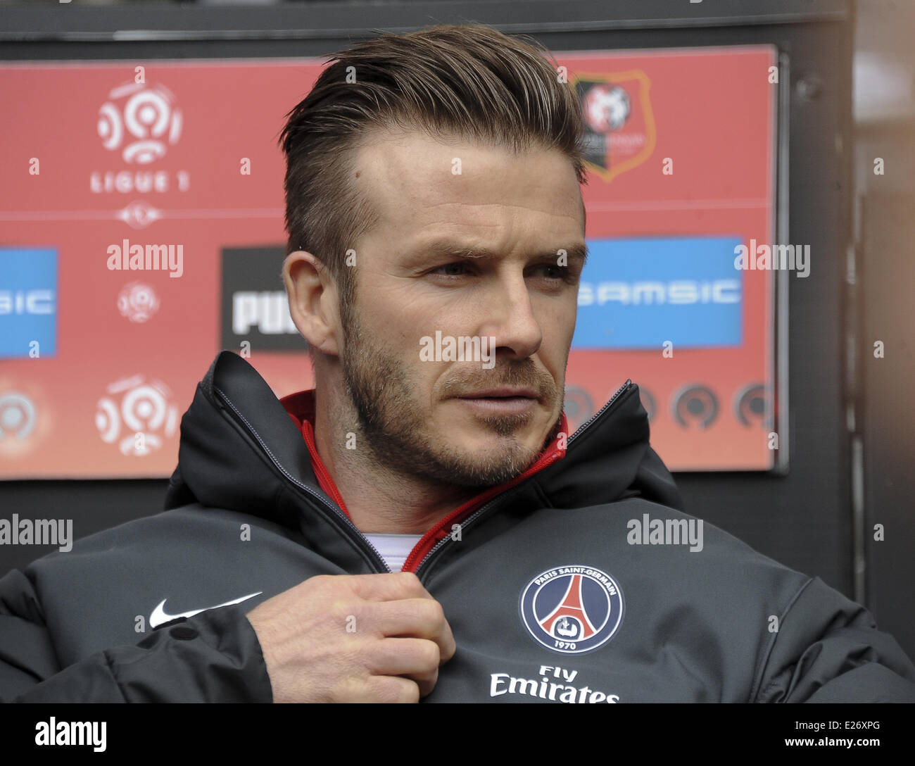The French L1 football match Rennes vs. Paris Saint-Germain (PSG) at ...