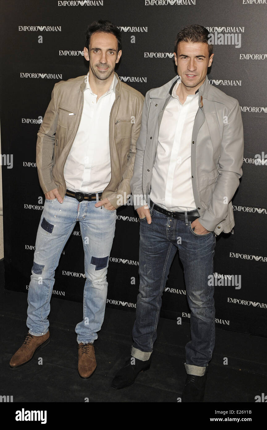 Grand opening of the Emporio Armani Boutique Featuring: Gabriel ...