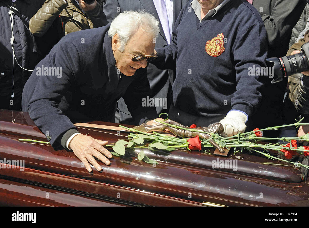 Funeral for spanish actress Sara Montiel who died aged 85-years-old on ...
