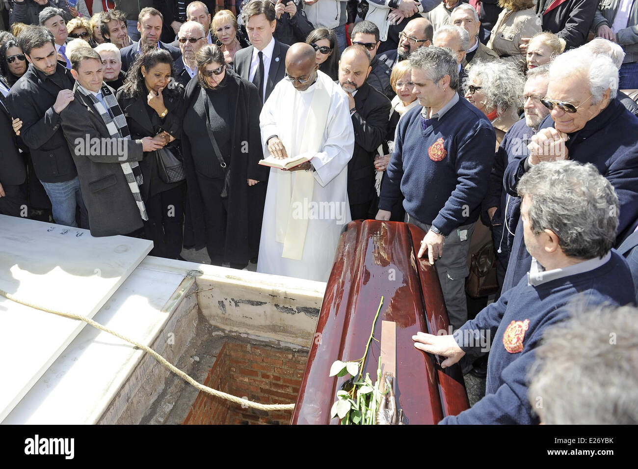 Funeral for spanish actress Sara Montiel who died aged 85-years-old on ...