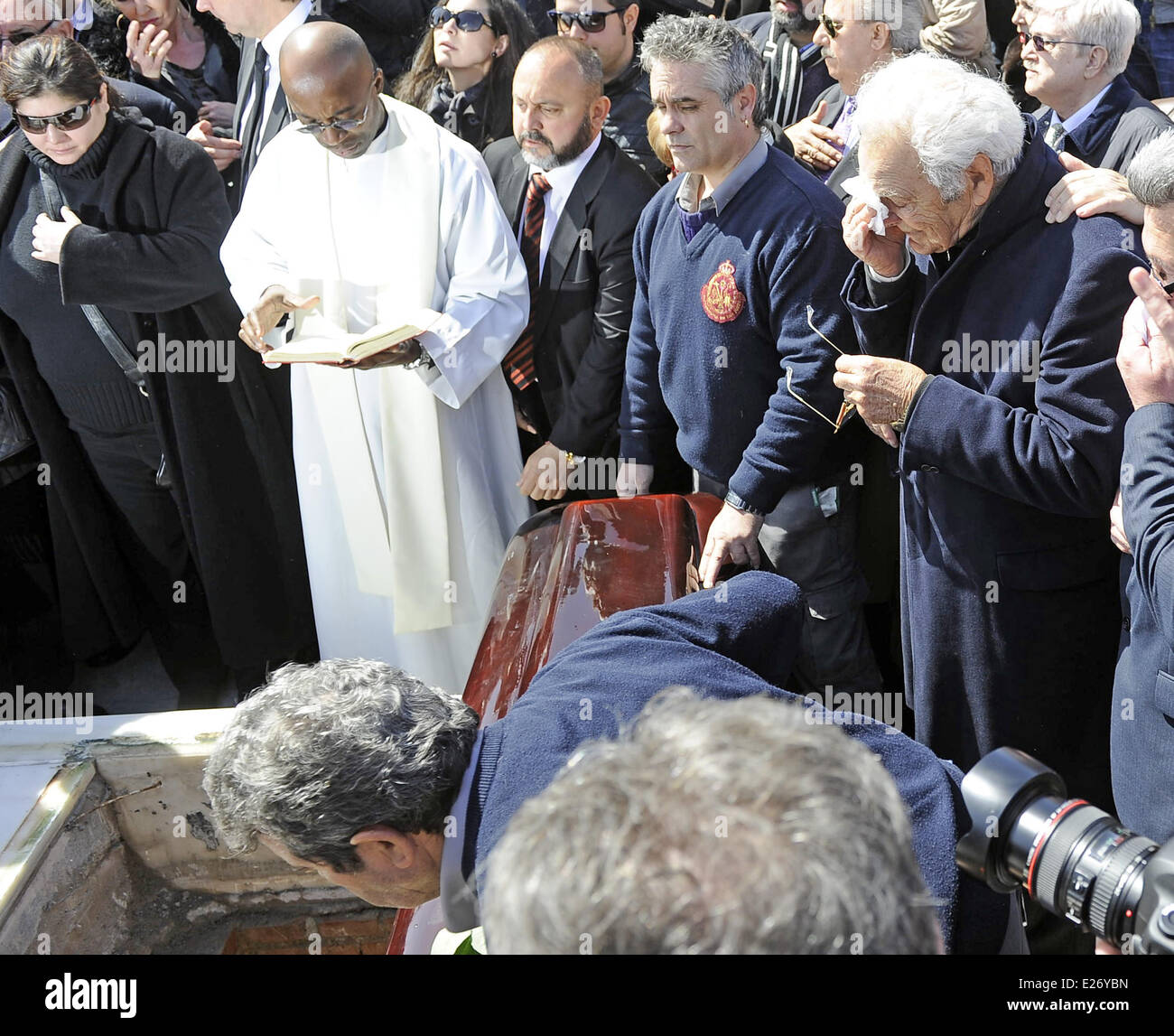 Funeral for spanish actress Sara Montiel who died aged 85-years-old on ...