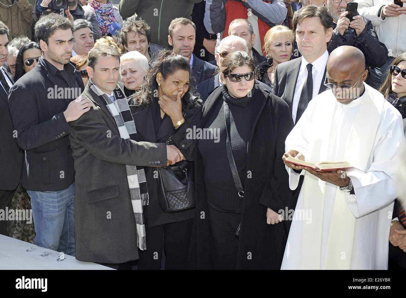 Funeral for spanish actress Sara Montiel who died aged 85-years-old on ...