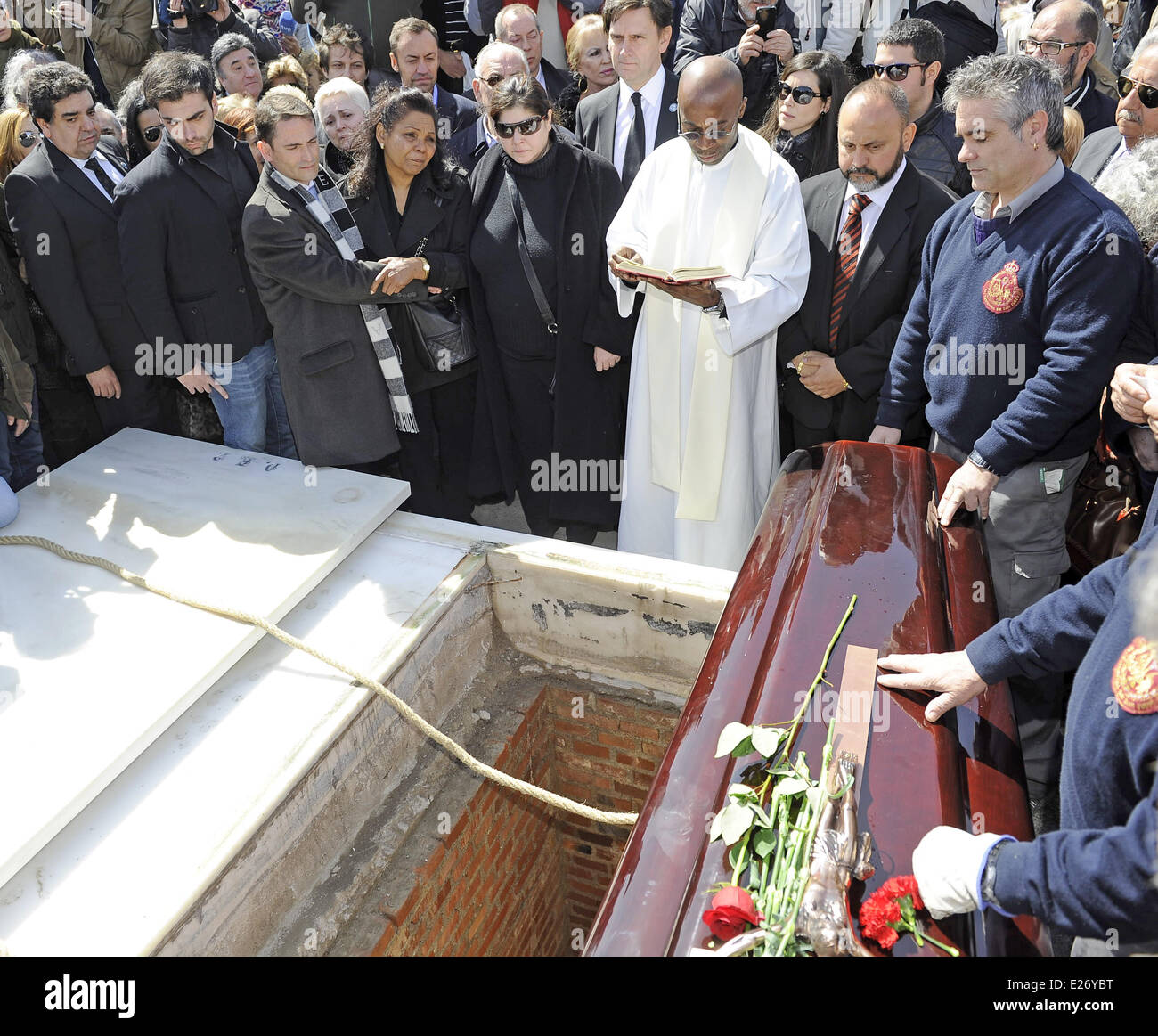 Funeral for spanish actress Sara Montiel who died aged 85-years-old on ...