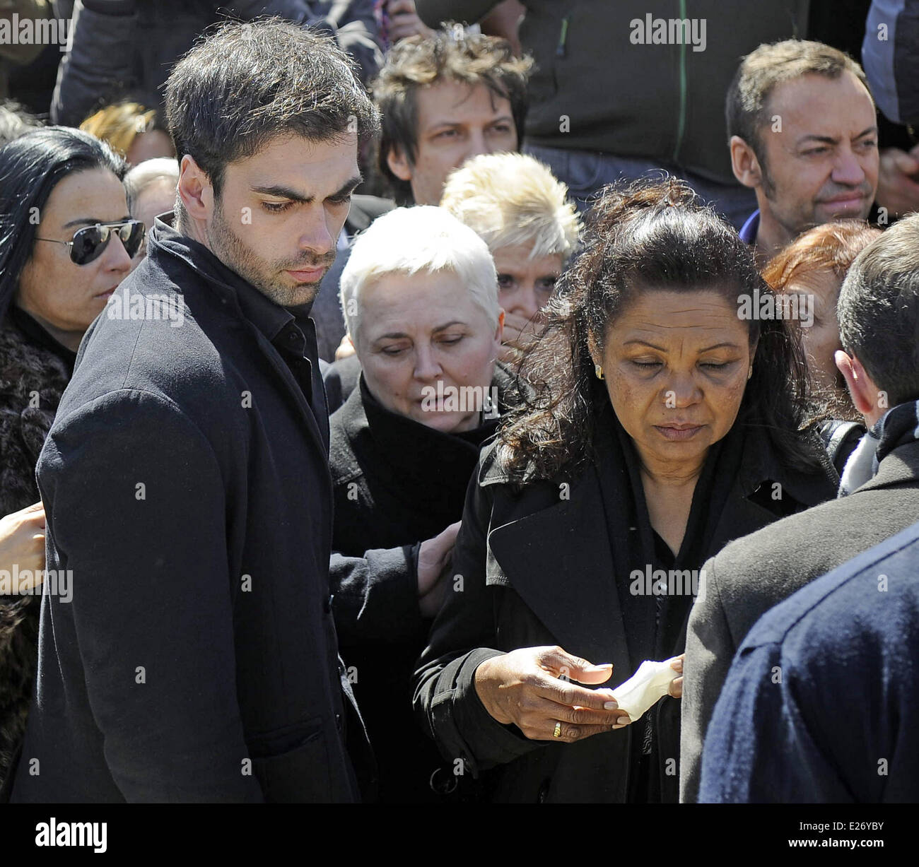 Funeral for spanish actress Sara Montiel who died aged 85-years-old on ...