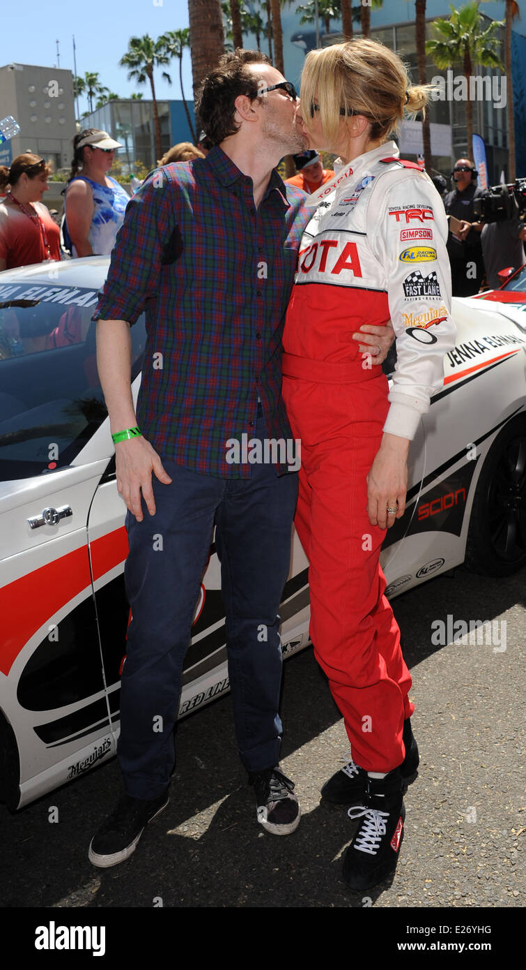 Celebrities participate in the ProCelebrity race at the Grand Prix of ...