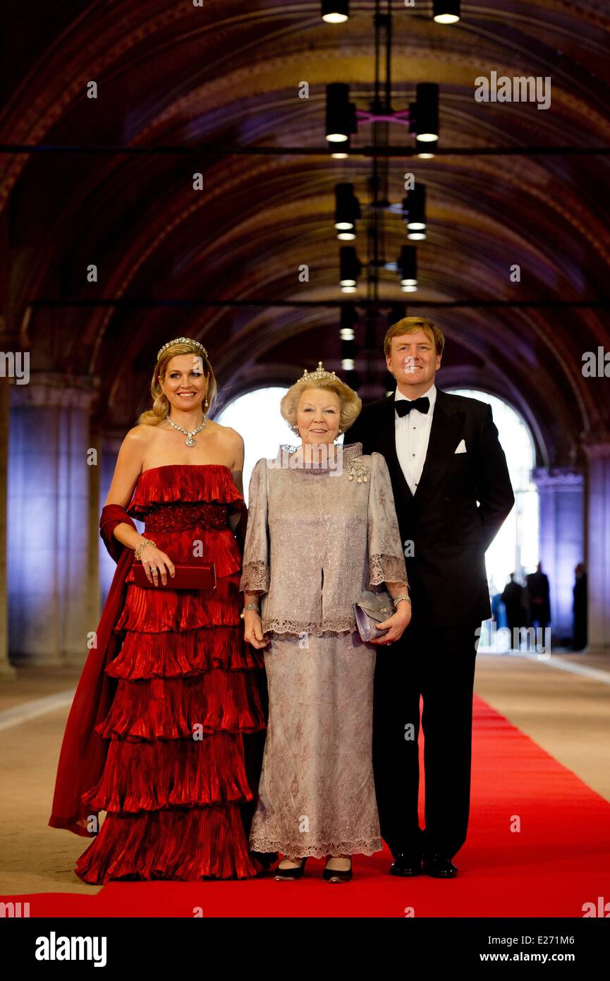 Queen Beatrix Of The Netherlands hosts a Gala Dinner ahead of her ...