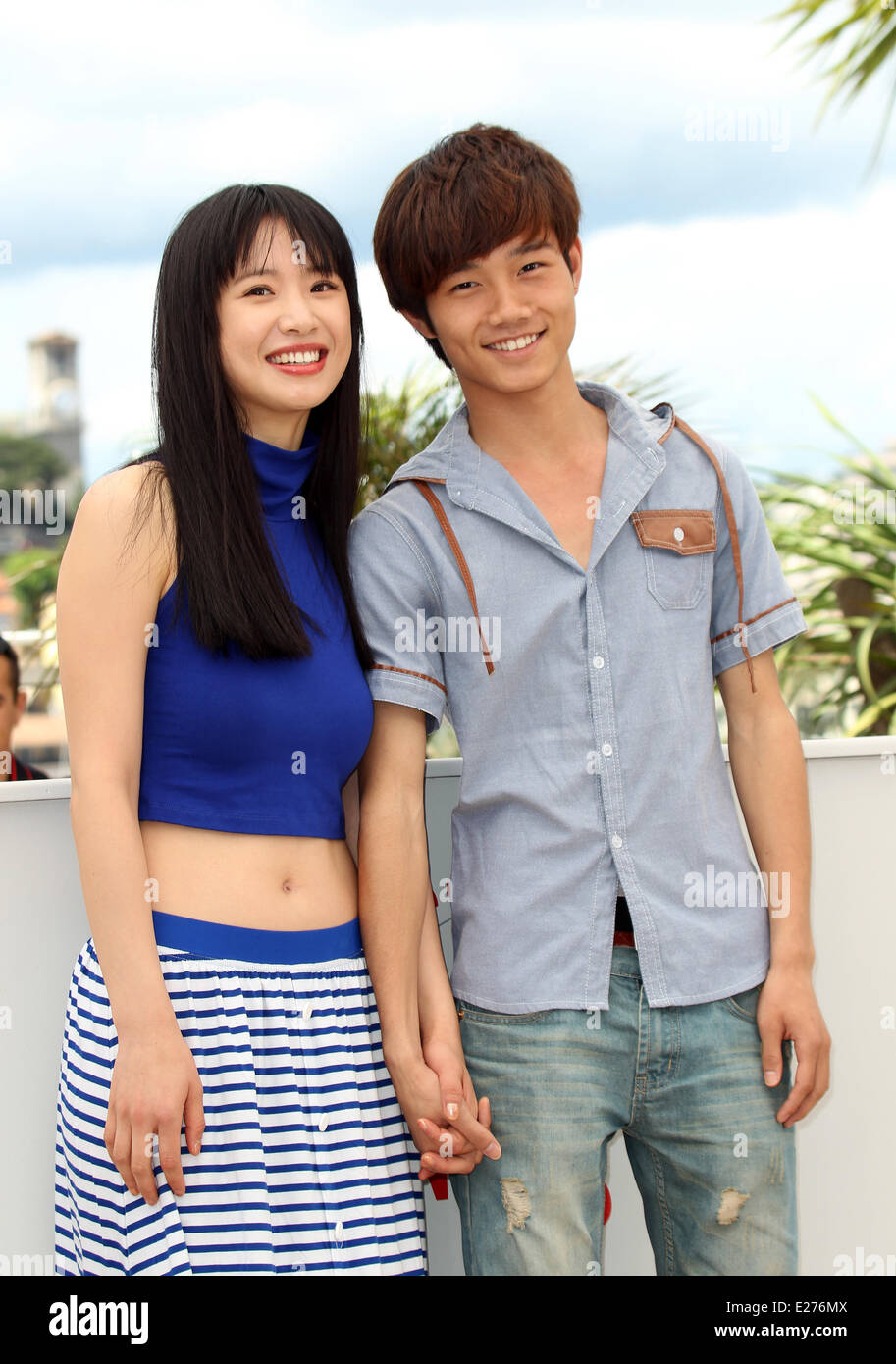 66th Cannes Film Festival - 'Tian Zhu Ding' - Photocall Featuring: Meng Li,Lanshan Luo Where ...