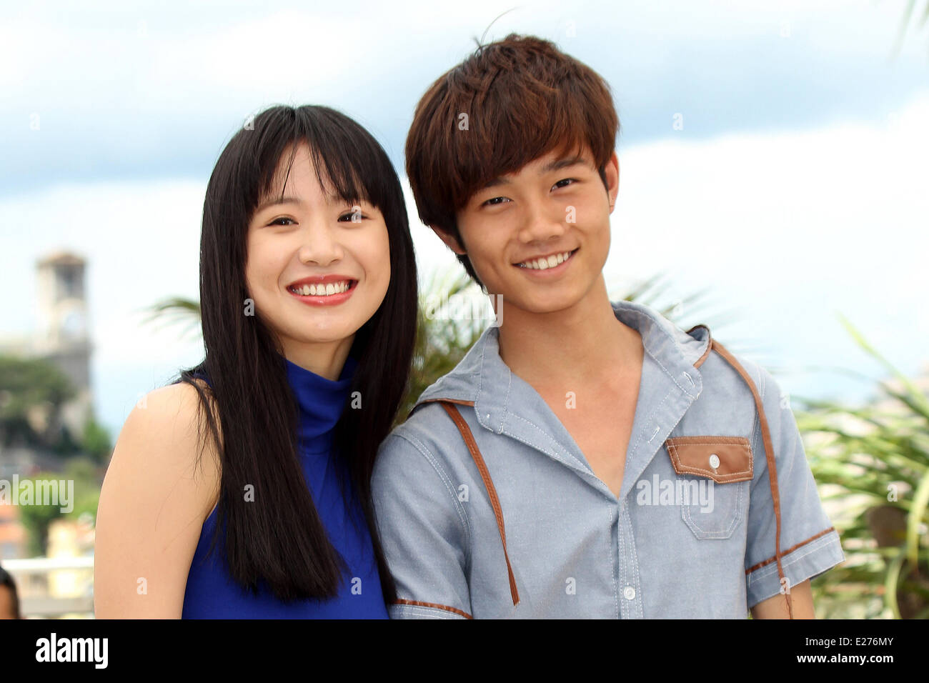 66th Cannes Film Festival - 'Tian Zhu Ding' - Photocall Featuring: Meng Li,Lanshan Luo Where ...