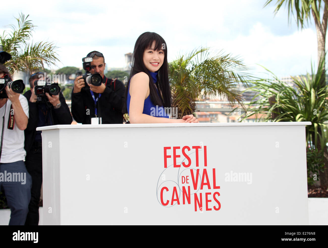 66th Cannes Film Festival - 'Tian Zhu Ding' - Photocall Featuring: Meng ...