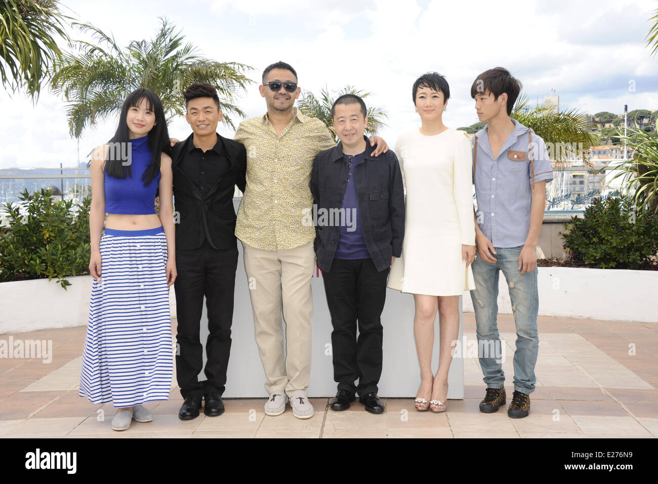 66th Cannes Film Festival - 'Tian Zhu Ding' - Photocall Featuring: Meng ...