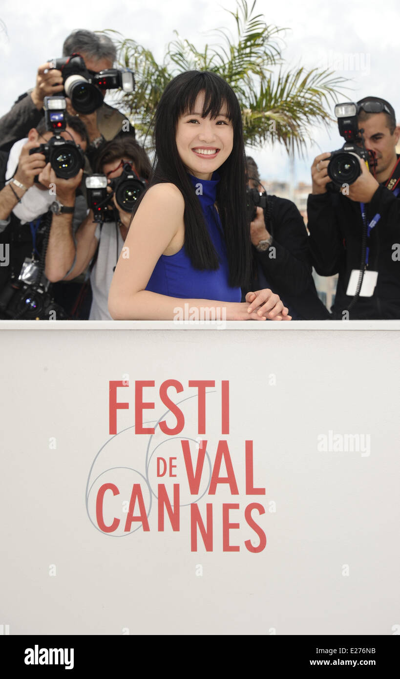 66th Cannes Film Festival - 'Tian Zhu Ding' - Photocall Featuring: Meng ...