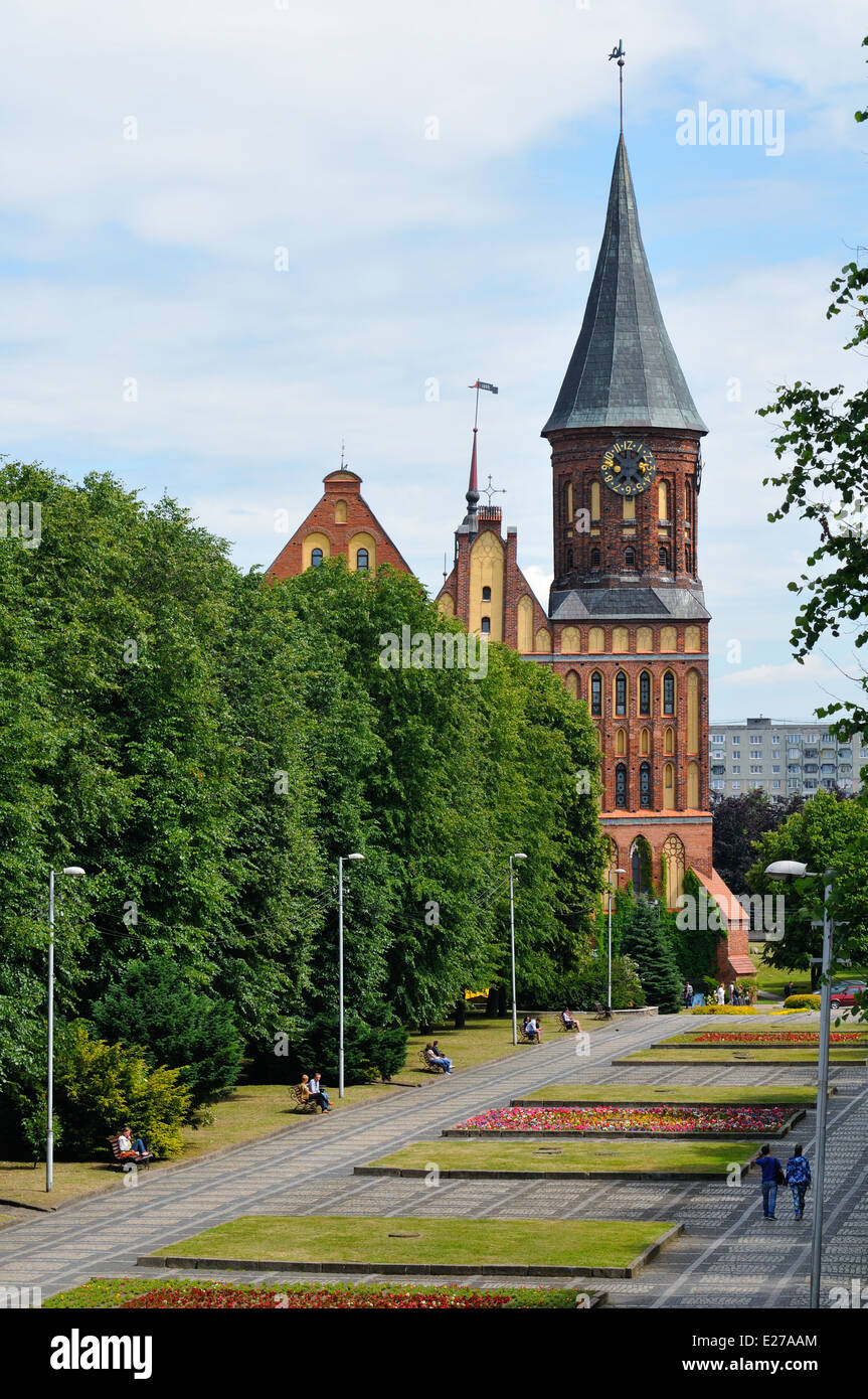 Kenigsberg Cathedral is main symbol of the city Stock Photo - Alamy