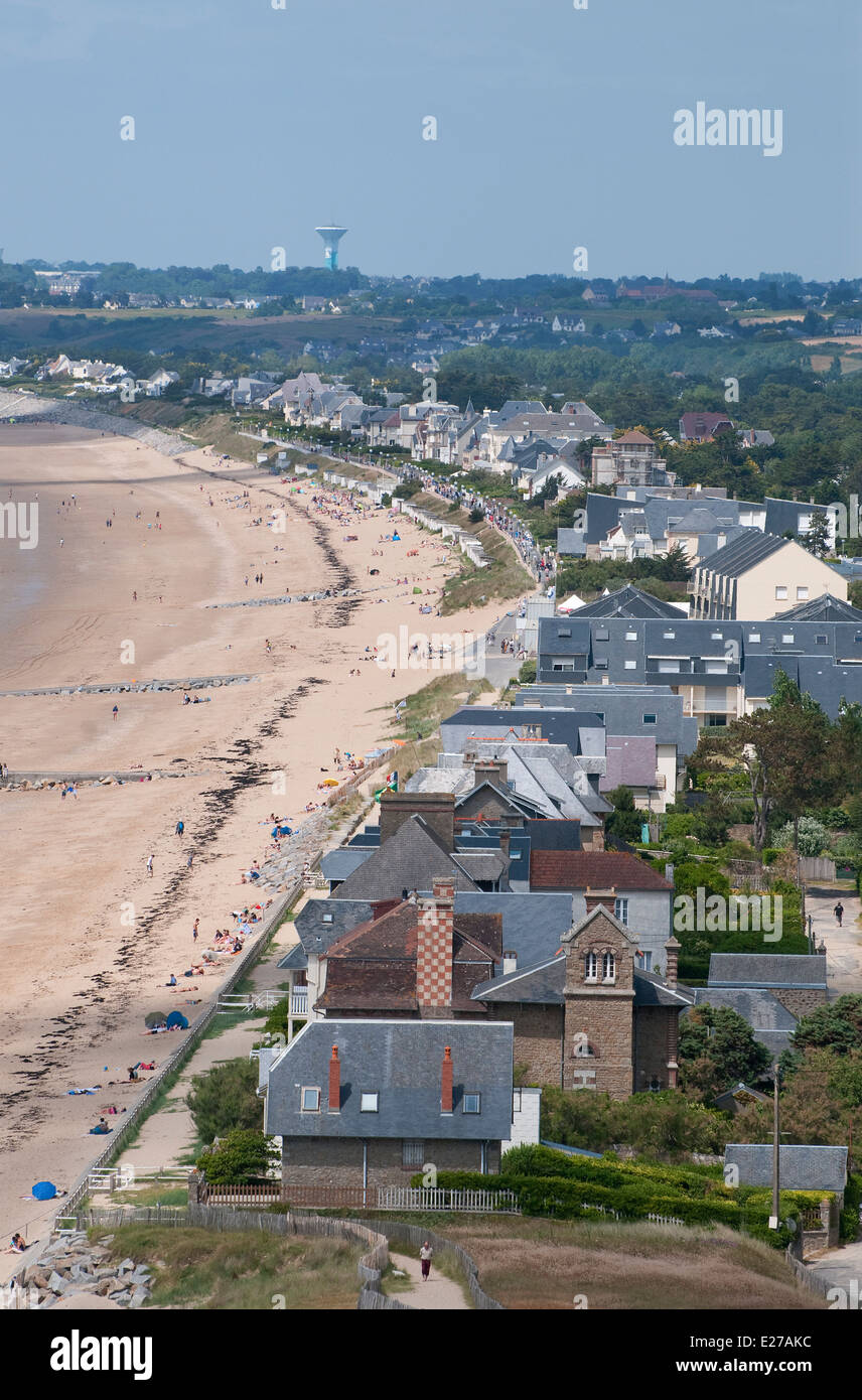 carolles beach, normandy, france Stock Photo - Alamy