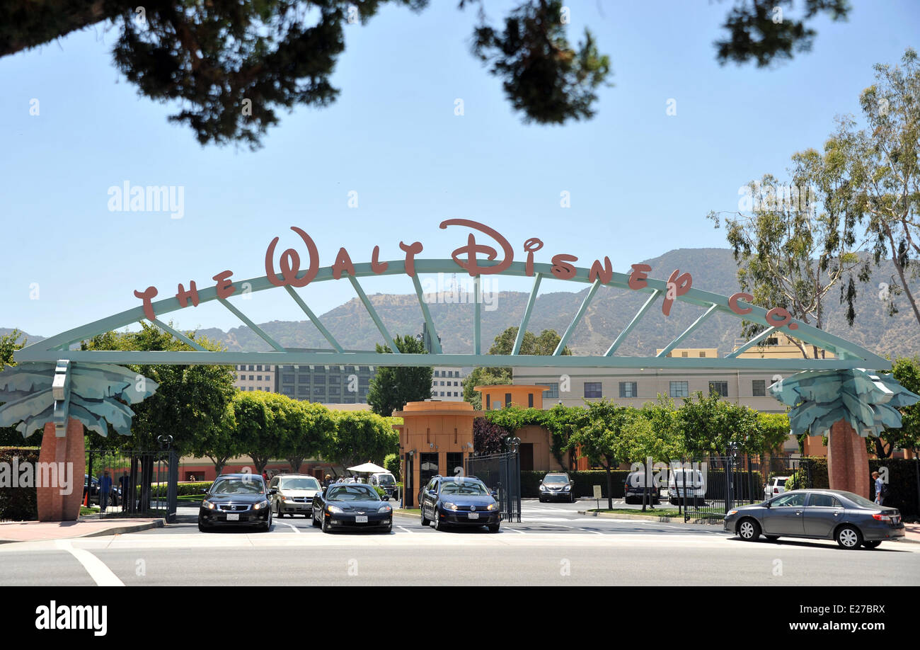 Exterior views of The Walt Disney Studios in Burbank Where: Los Angeles ...