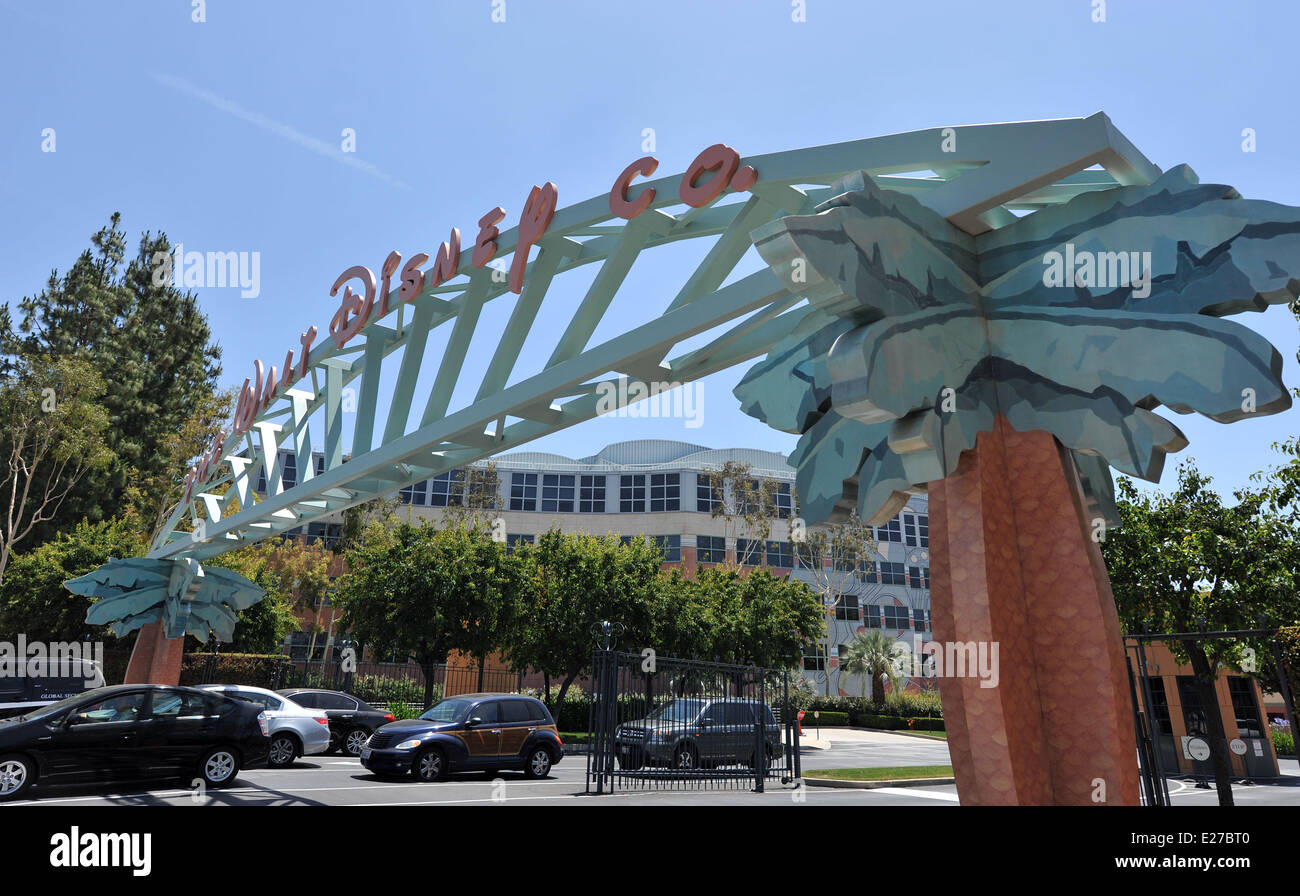 Exterior views of The Walt Disney Studios in Burbank Where: Los Angeles ...