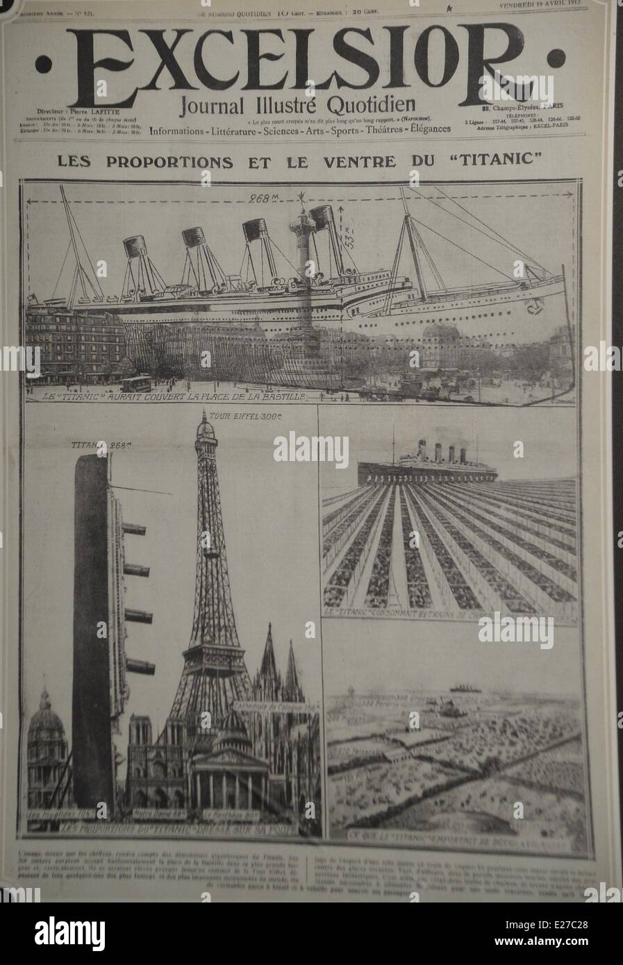 On the night of 14 to 15 April 1912, the Titanic, the largest ship ever ...