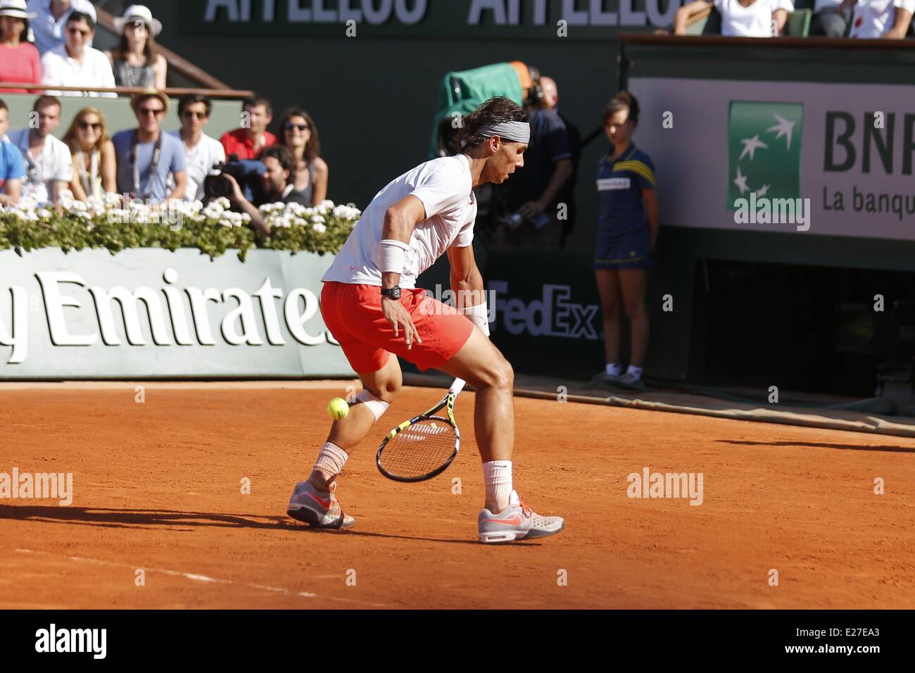 Roland Garros French Open tennis - mens Semi Final - Rafael Nadal vs ...