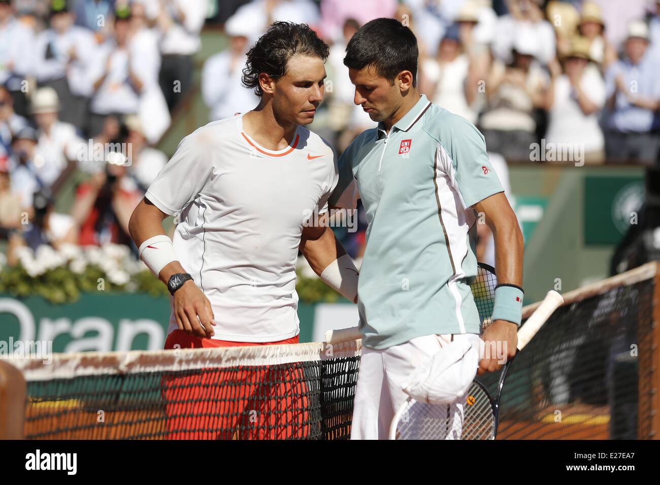 Roland Garros French Open tennis - mens Semi Final - Rafael Nadal vs ...