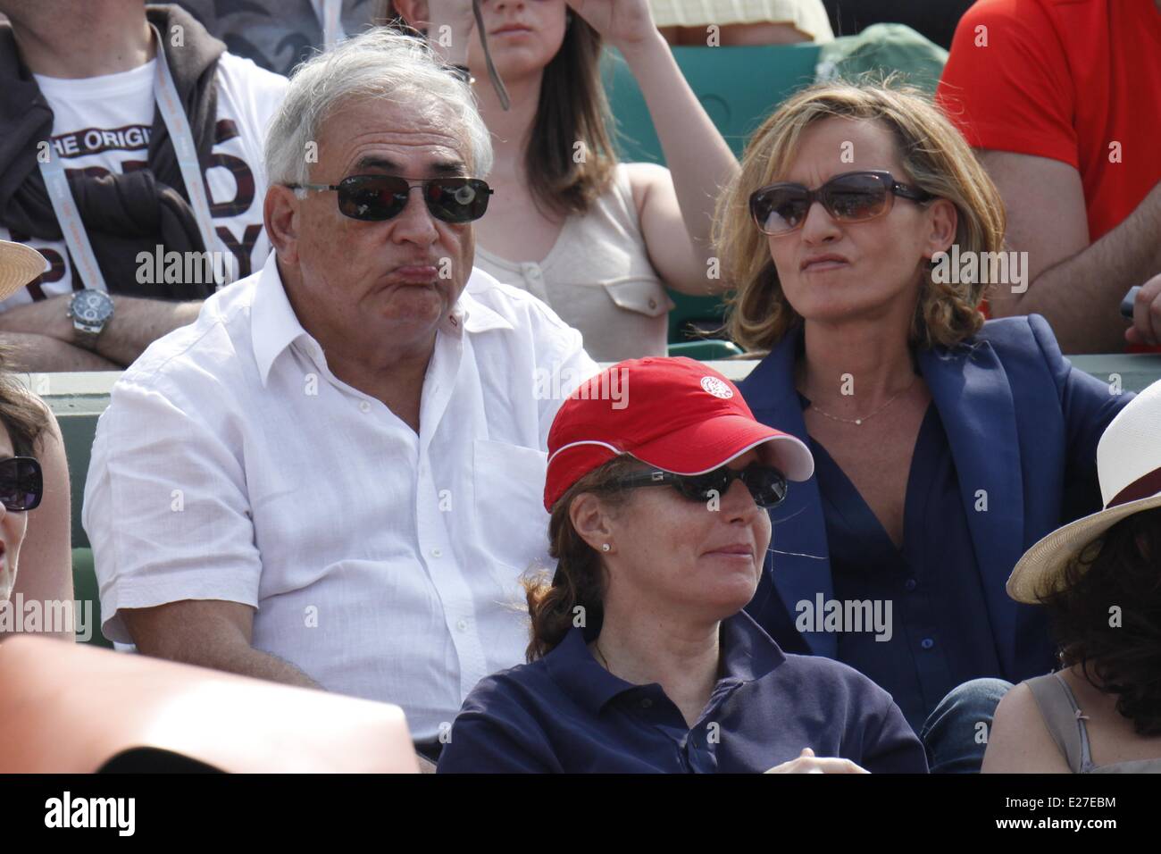 Former IMF chief Dominique Strauss-Kahn and his partner, Media ...
