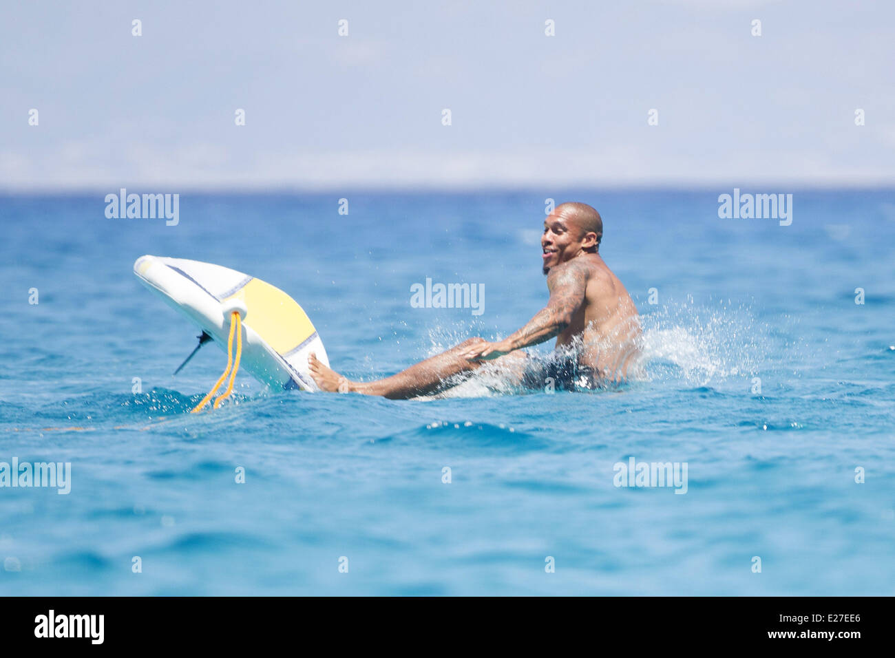 AC Milan teammates Kevin-Prince Boateng and Nigel de Jong on holiday ...