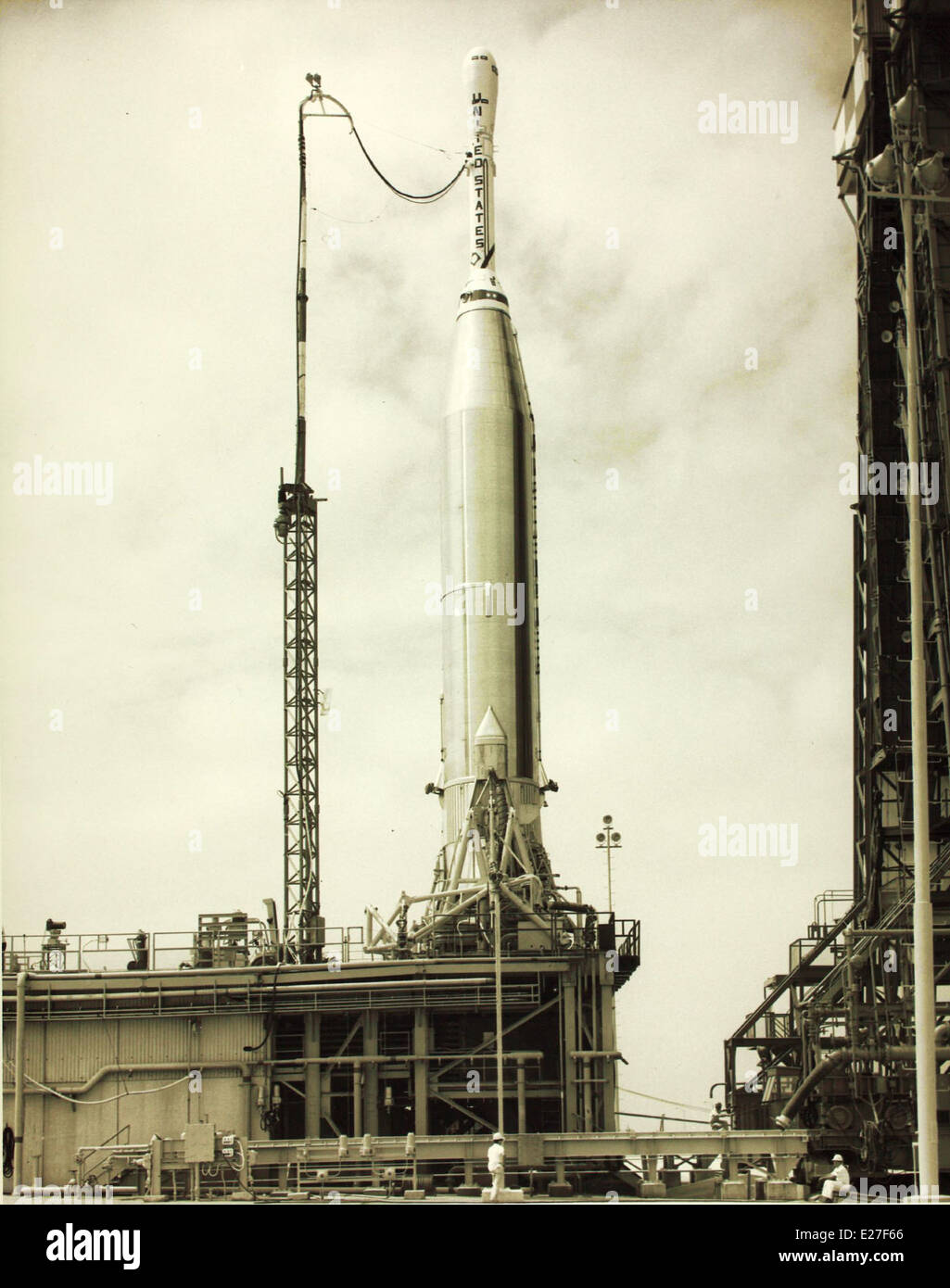 The Convair/General Dynamics Atlas rocket was crucial for early U.S ...