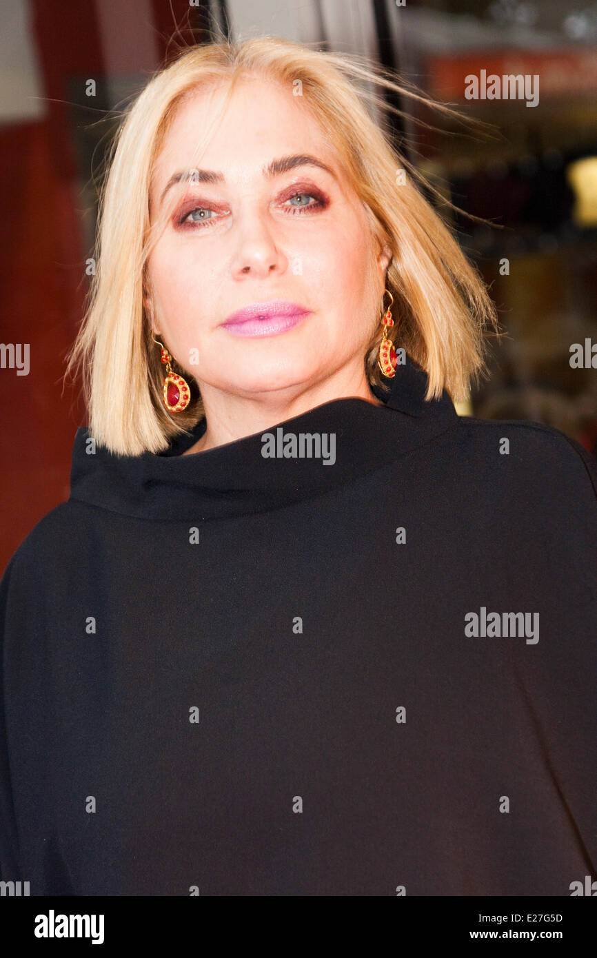 Odeon West End, London, June 16th 2014. Fashion guru Brix Smith-Start ...