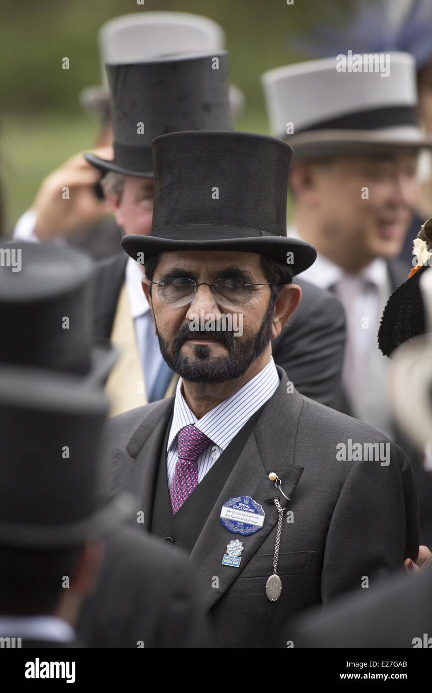 Royal Ascot Day one Featuring: Sheikh Mohammed bin Rashid Al Maktoum ...