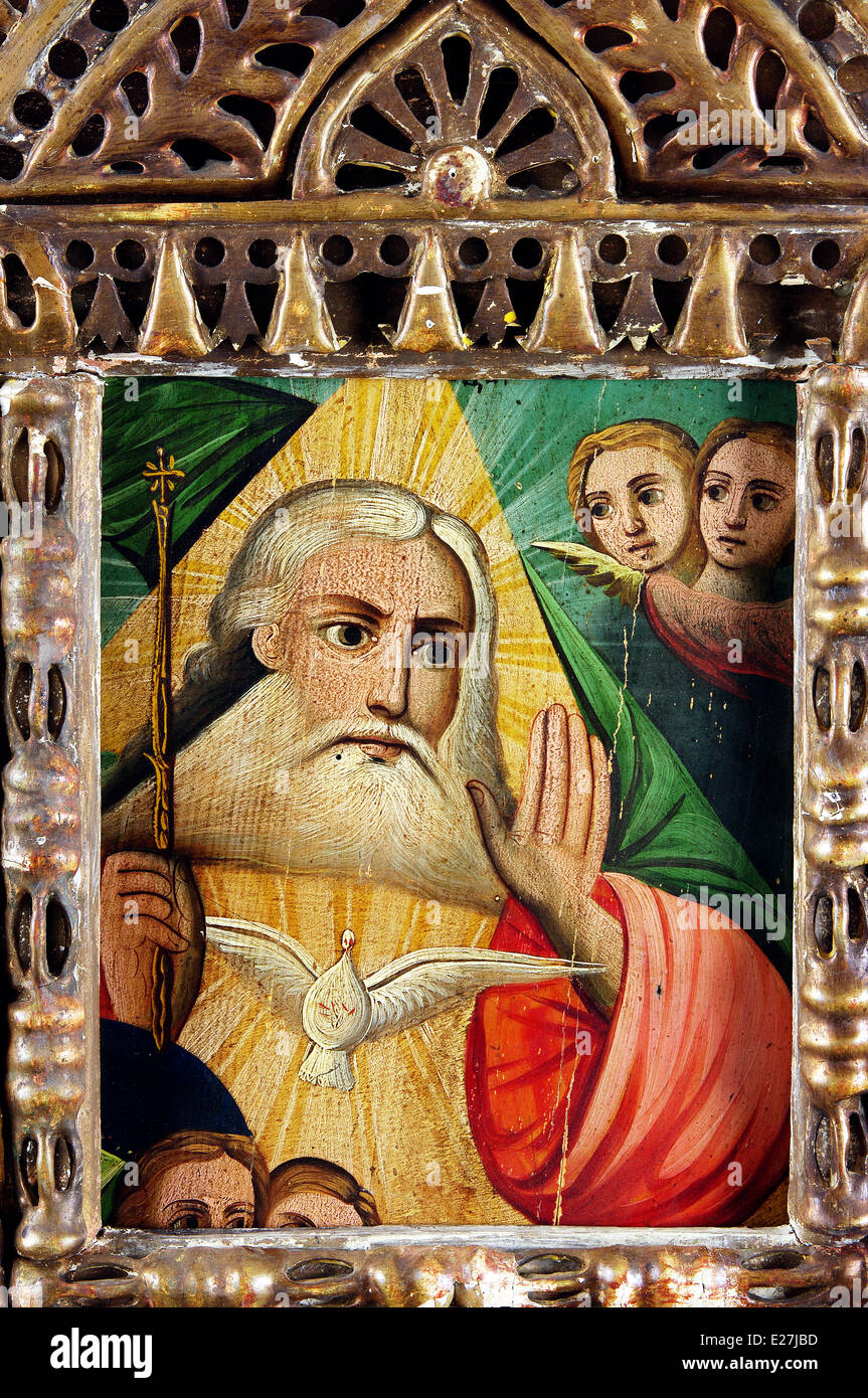 Ancient church icon. One of attributes of religion Stock Photo - Alamy