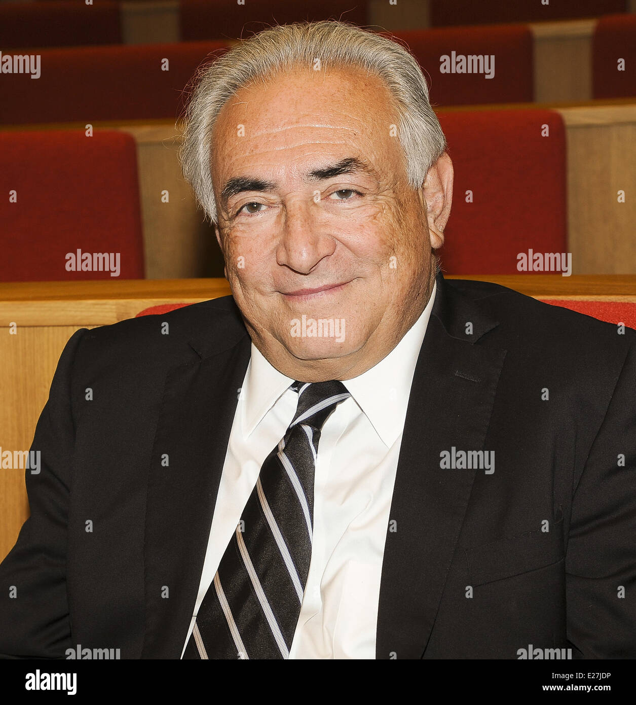 Former IMF chief Dominique Strauss Kahn prior to a hearing before an ...