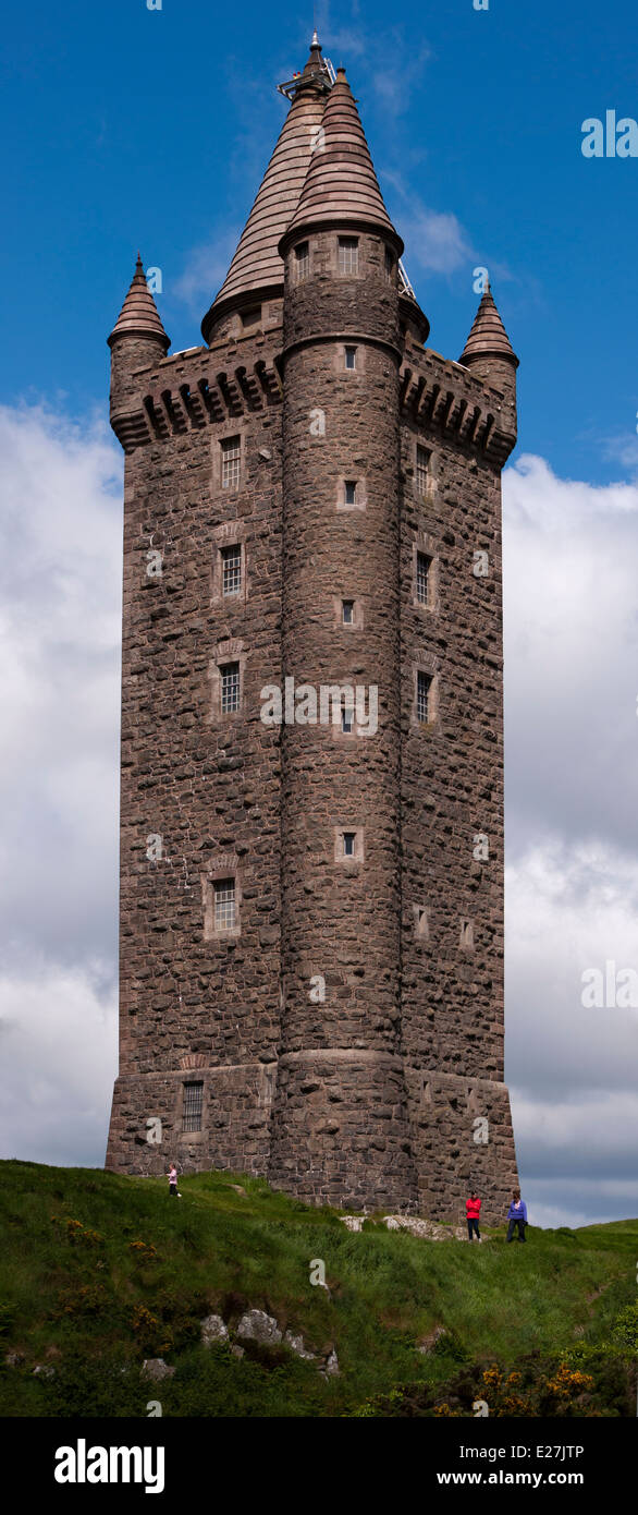 Scrabo tower hi-res stock photography and images - Alamy