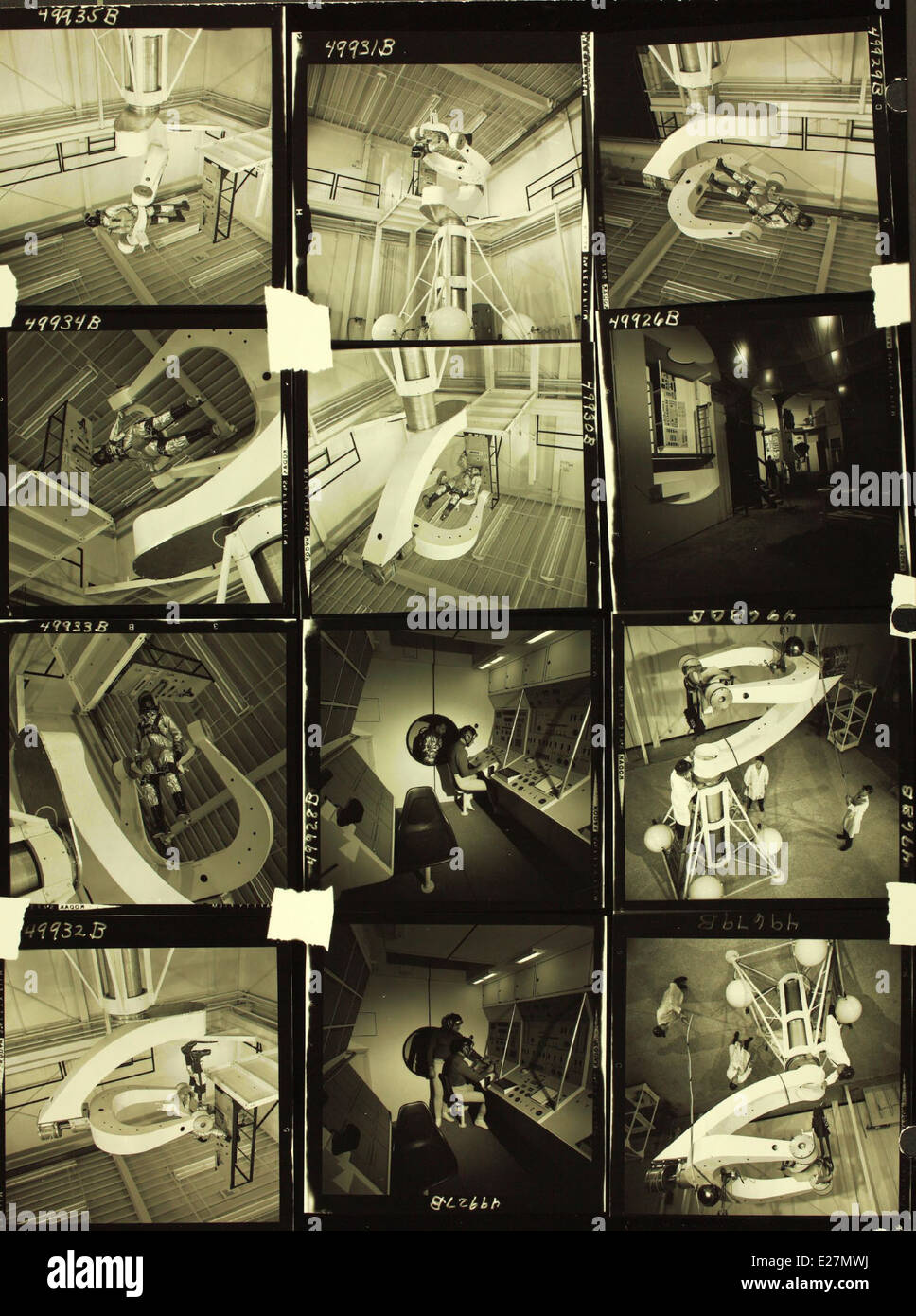 The Convair Manned Orbiting Laboratory (MOL) model, developed during ...