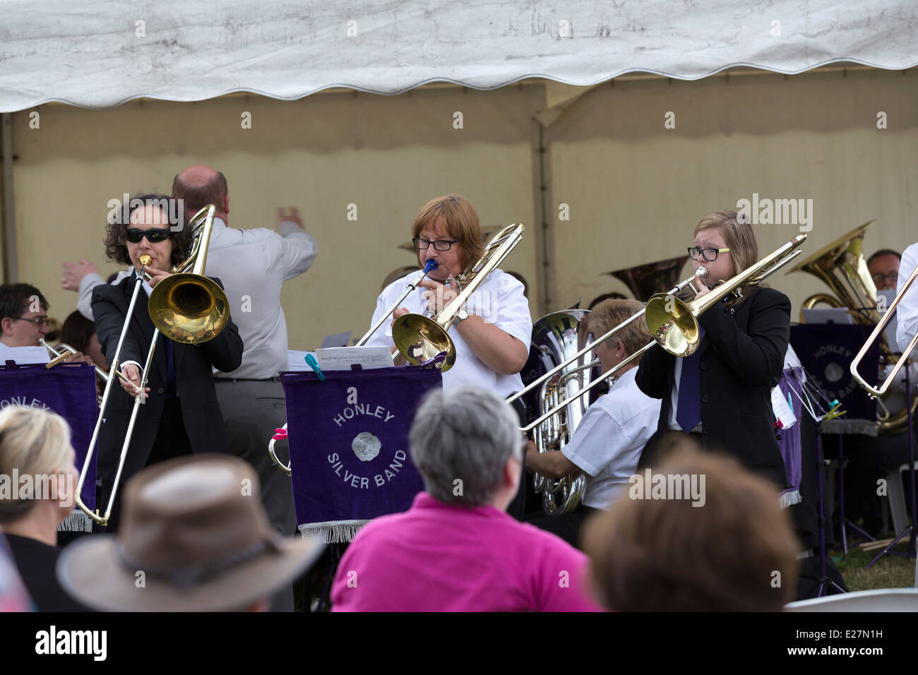 Silver brass band hi-res stock photography and images - Alamy