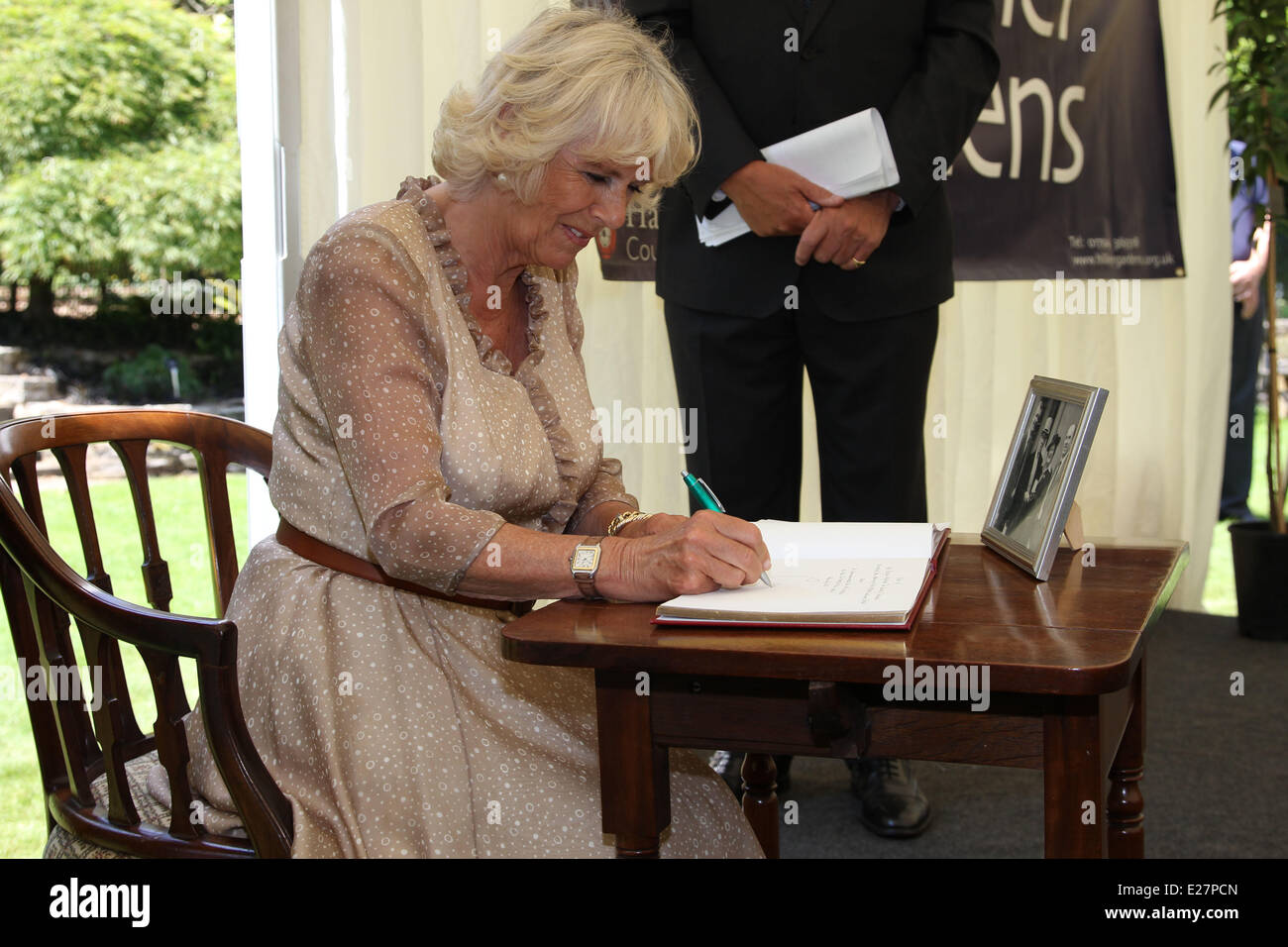 ROMSEY- UK - 09-JULY-2013: ROTA: Camilla, HRH The Duchess of Cornwall ...