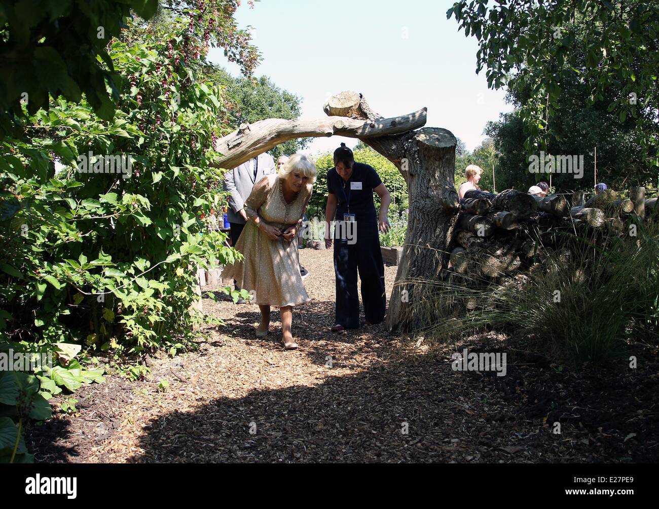 ROMSEY- UK - 09-JULY-2013: ROTA: Camilla, HRH The Duchess of Cornwall ...