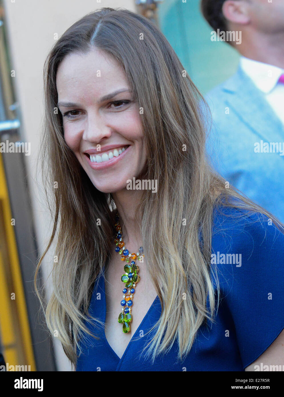 Juliette Binoche, Jeremy Irons and Hilary Swank attend the Official ...