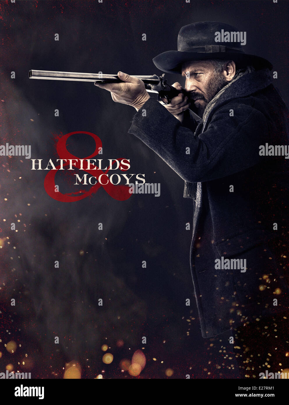 Kevin Costner ('Devil' Anse Hatfield) in serie TV HATFIELDS AND McCOYS ...