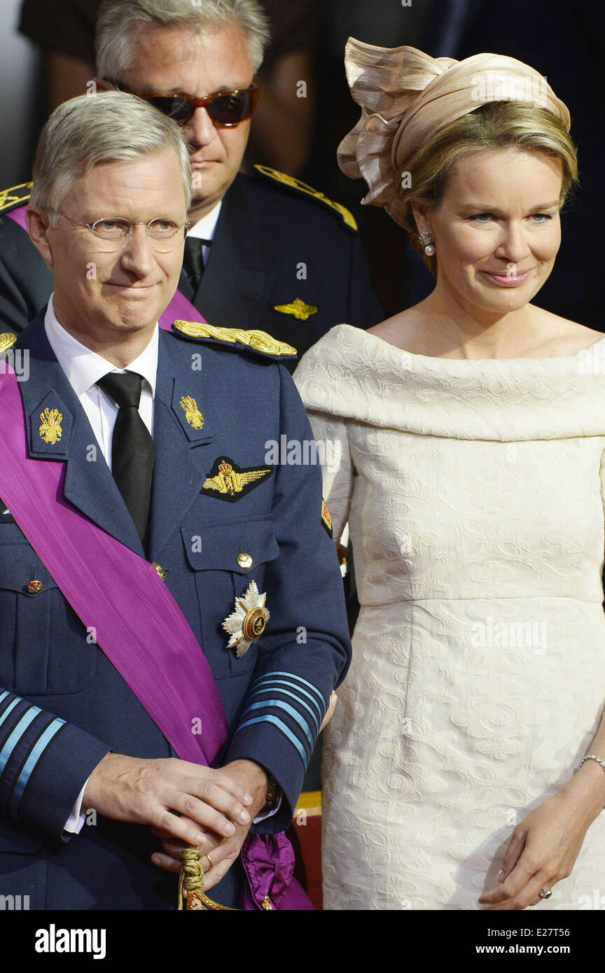 The Abdication of King Albert II of Belgium & Inauguration of King ...