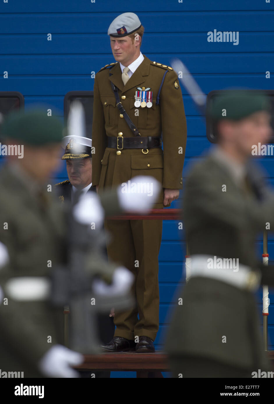 Britain's Prince Harry, Commodore-in-Chief Small Ships and Diving ...