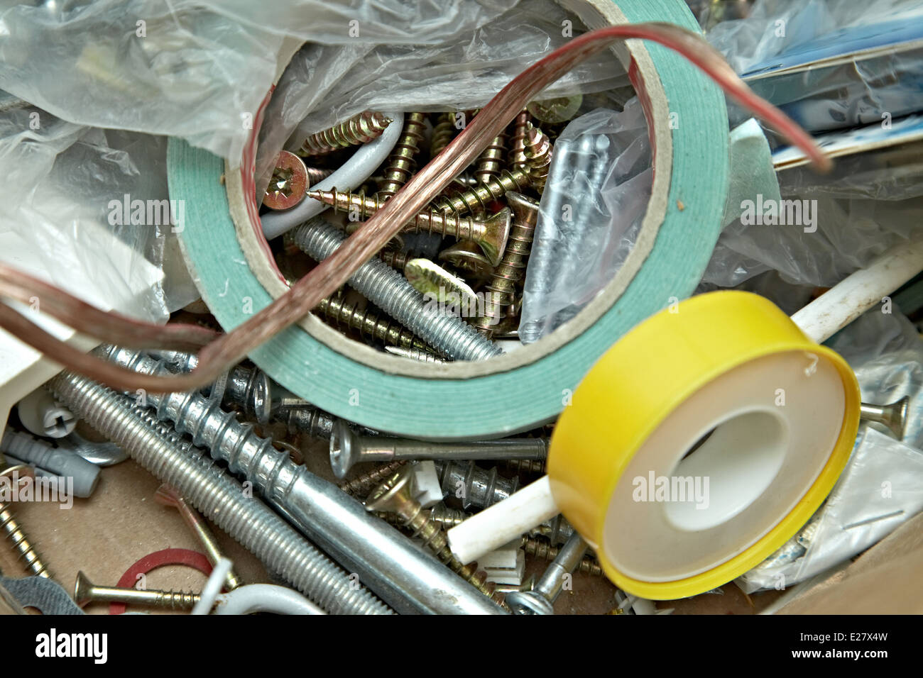 Mess of tools hi-res stock photography and images - Alamy