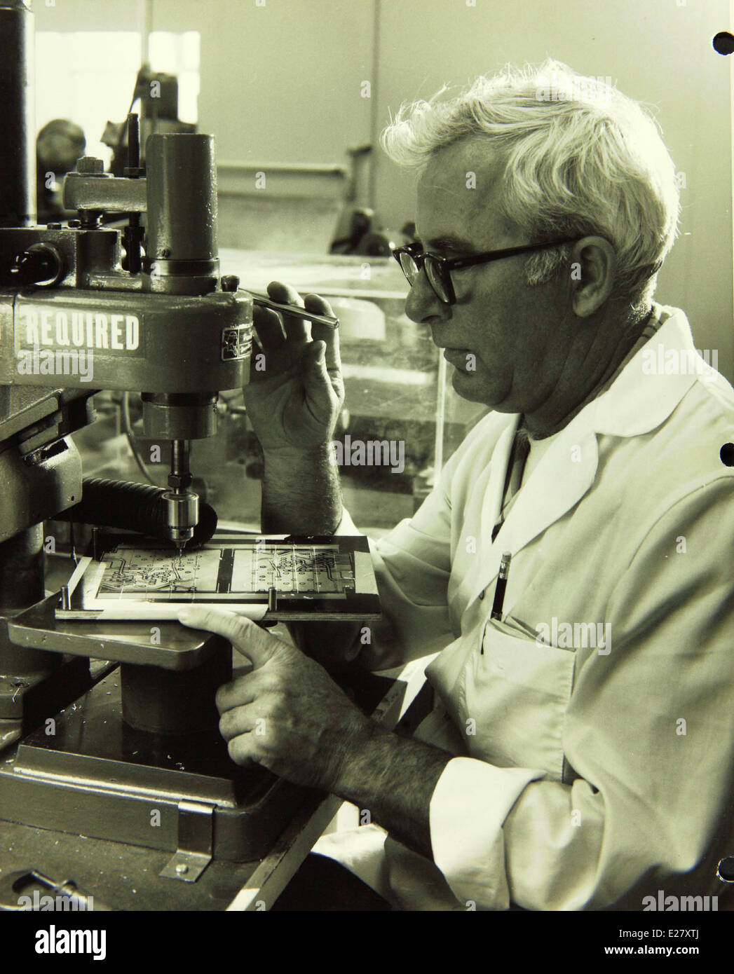 This photo captures Convair/General Dynamics personnel in the 1960s ...
