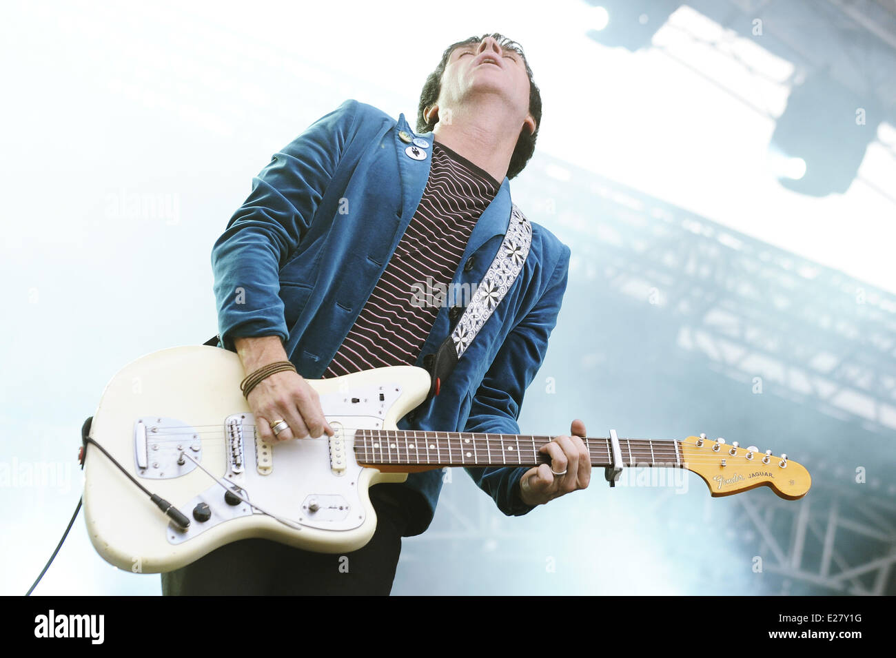 English singer 'Johnny Marr' live on stage during the 11th Rock en ...