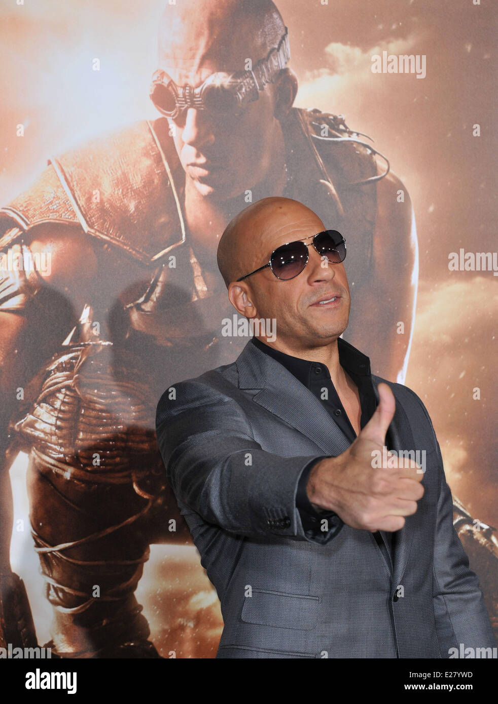 Los Angeles Premiere For Riddick Held At Xxx In Westwood Featuring
