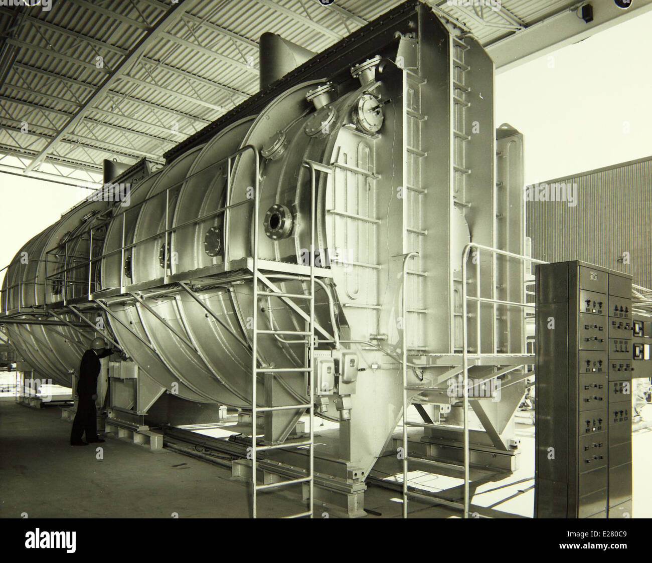 This photo from the 1960s captures the engineering and production ...