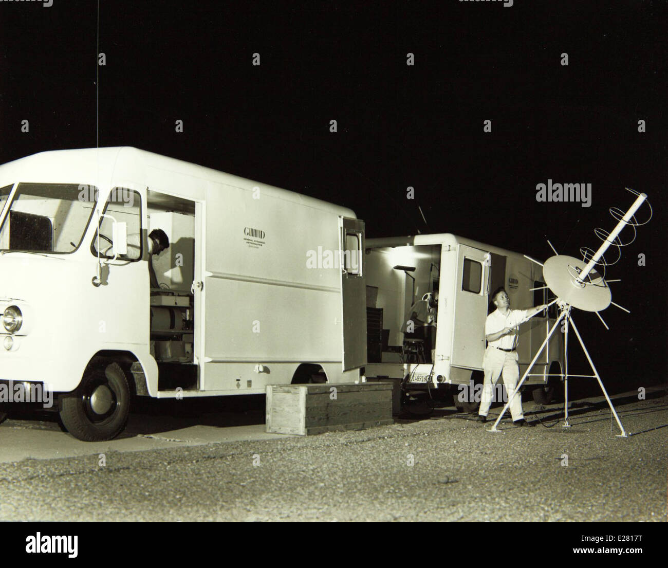 This image from the 1960s shows personnel at the Convair/General ...