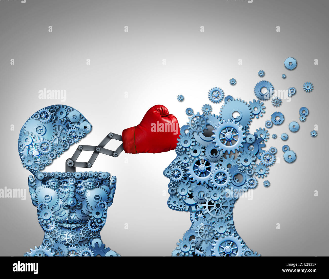 Boxing brain hi-res stock photography and images - Alamy