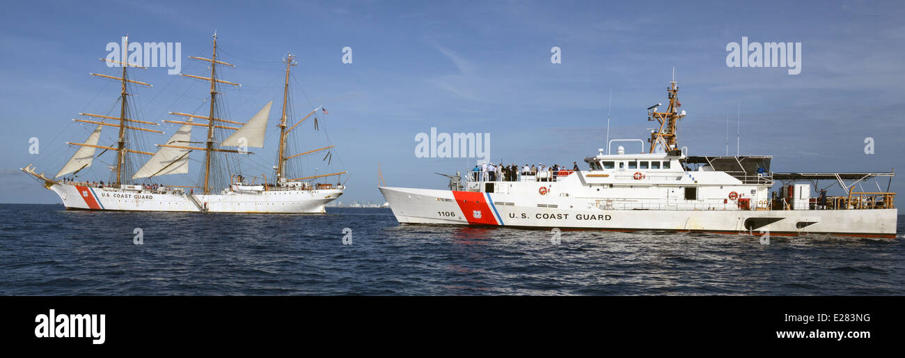 Us coast guard ship eagle hi-res stock photography and images - Alamy