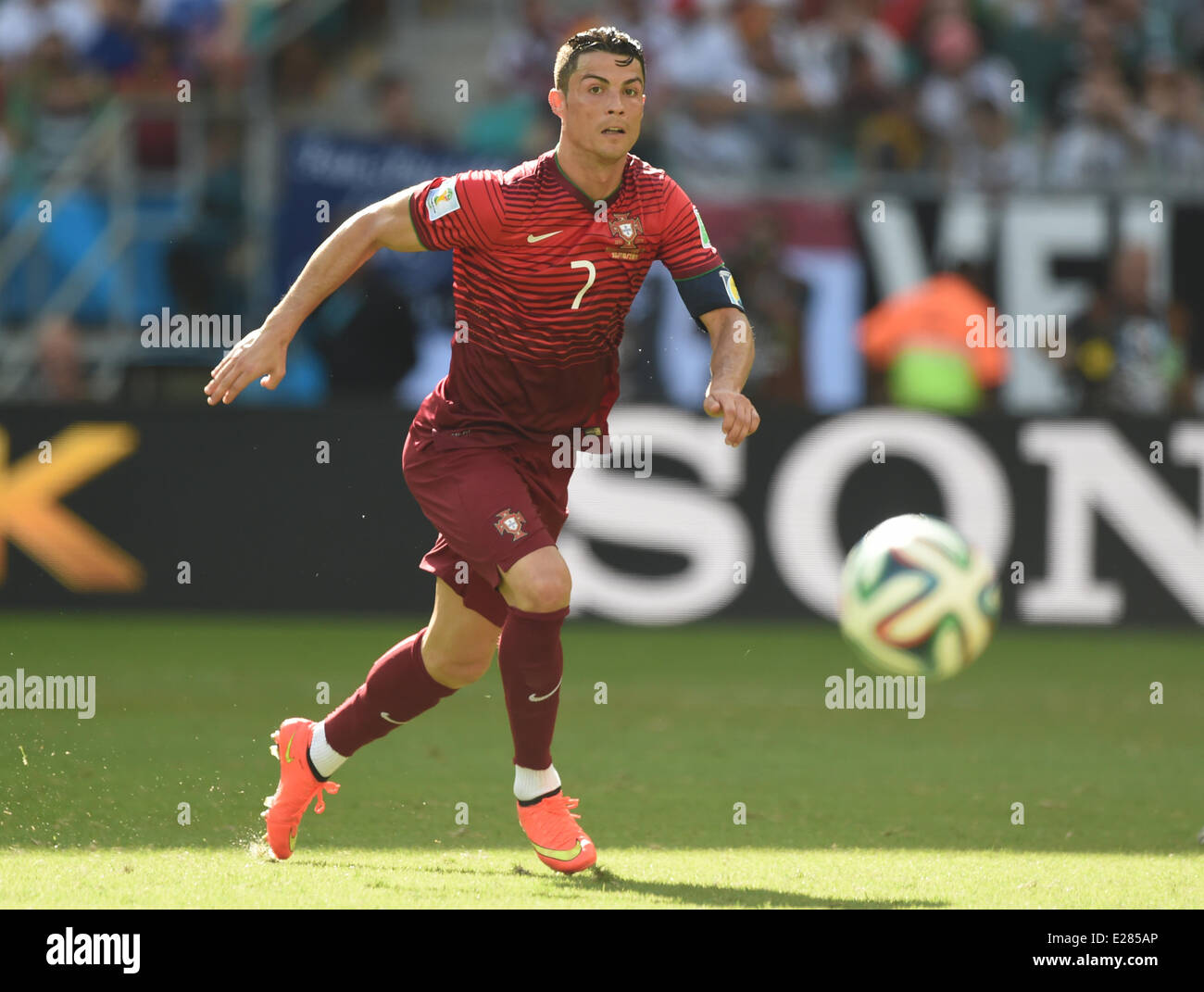 Cristiano Ronaldo In Action High Resolution Stock Photography and ...